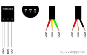 DS18B20 Temperatursensor – Arduino Sketch und Projekte » IoTspace.dev